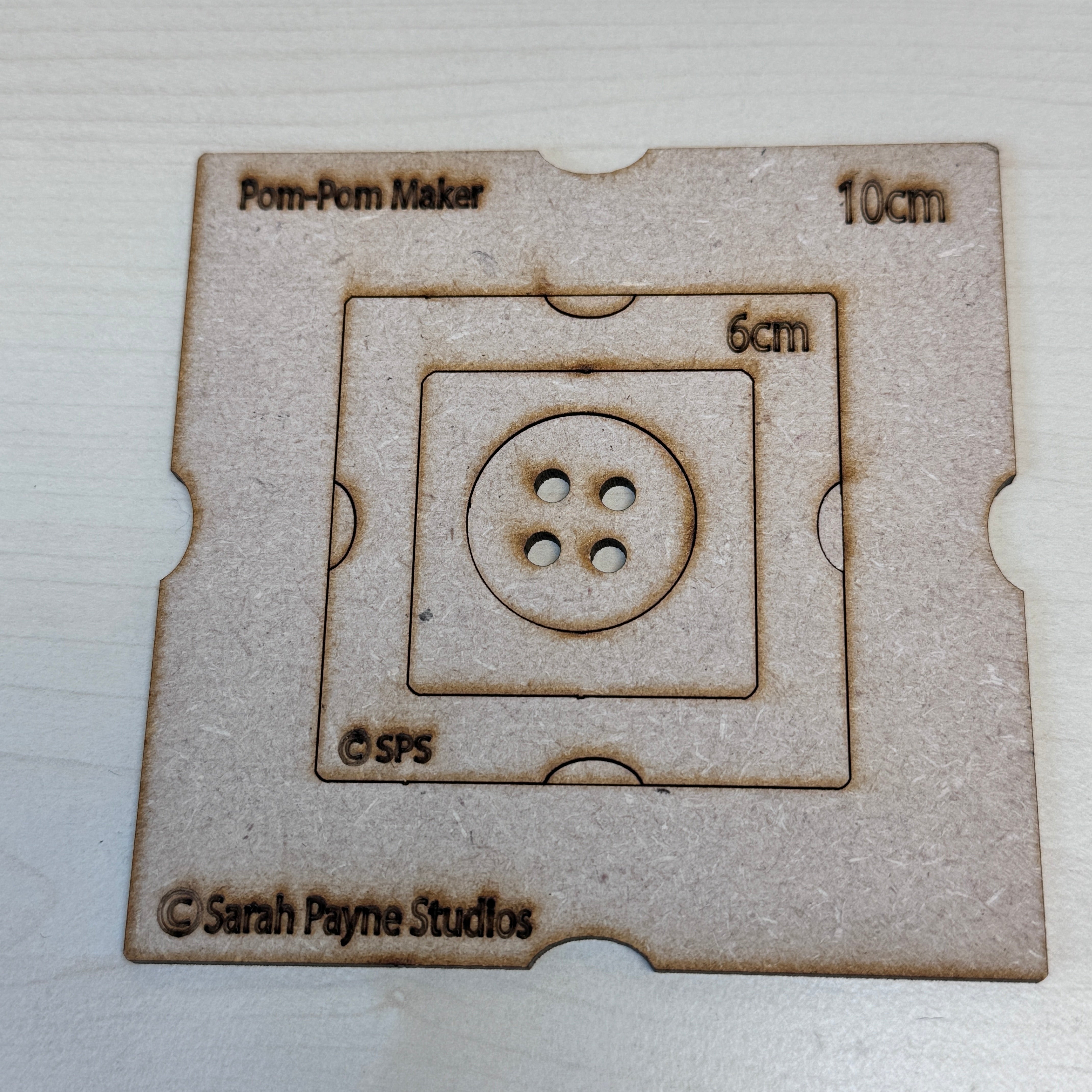 Sarah Payne MDF Pom-Pom Maker – Sarah Payne Quilter
