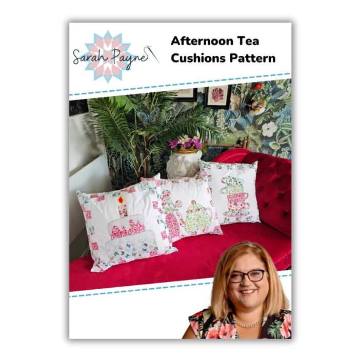 DIGITAL DOWNLOAD - Sarah Payne's Afternoon Tea Cushions Pattern Bookle ...