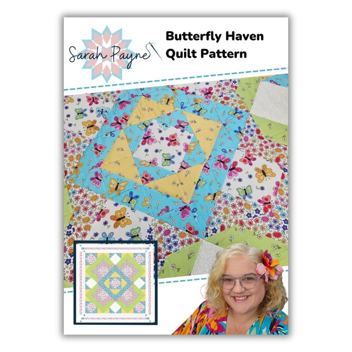 DIGITAL DOWNLOAD - Sarah Payne's Butterfly Haven Quilt Pattern – Sarah ...