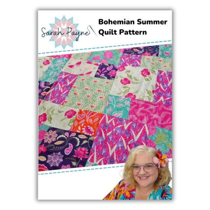 DIGITAL DOWNLOAD - Sarah Payne's Bohemian Summer Quilt Pattern – Sarah ...