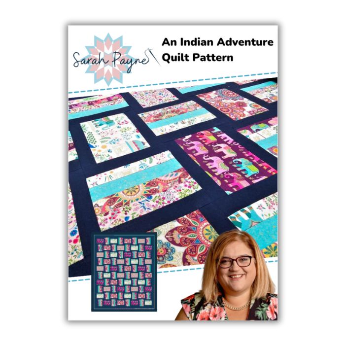 Sarah Payne's An Indian Adventure Quilt Pattern Booklet – Sarah Payne ...