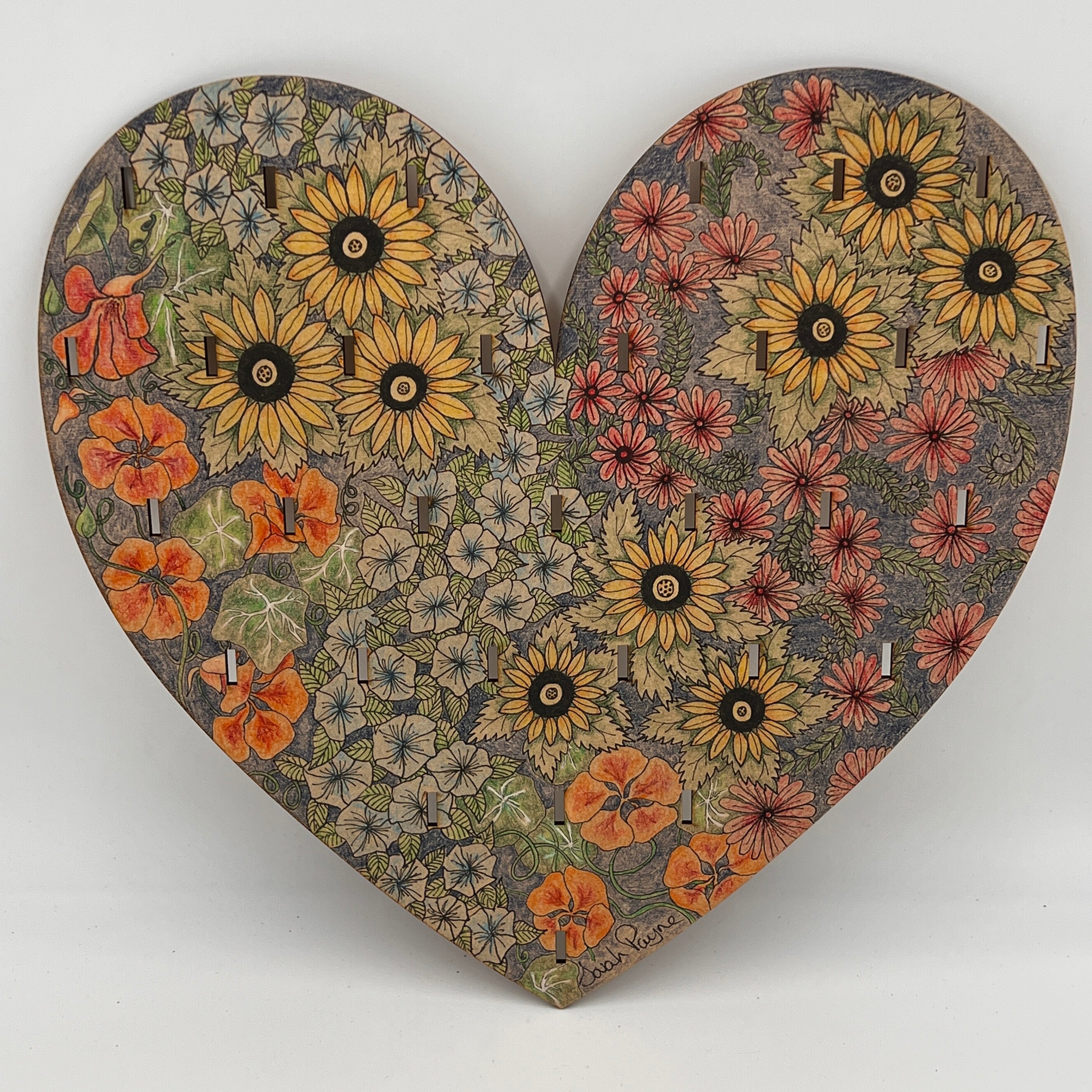 MDF Heart Thread / Spooler Holder Kit – Sarah Payne Quilter